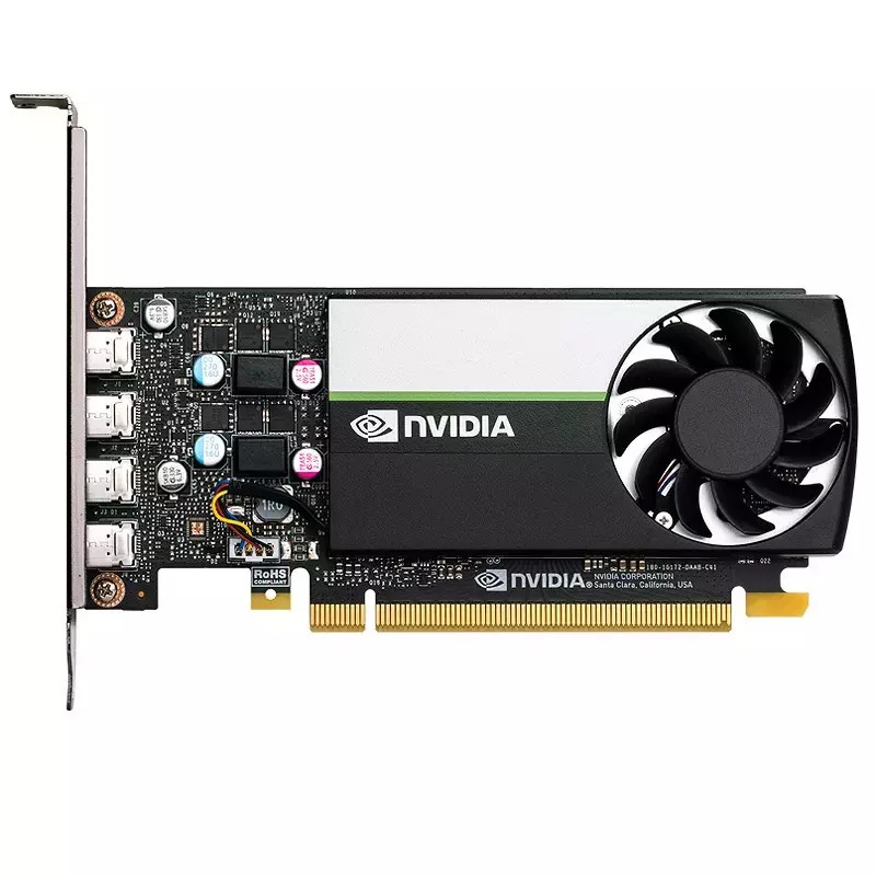 GDDR6 지포스 그래픽 카드 NVIDIA T1000 8GB NVIDIA 쿼드로 4GB
